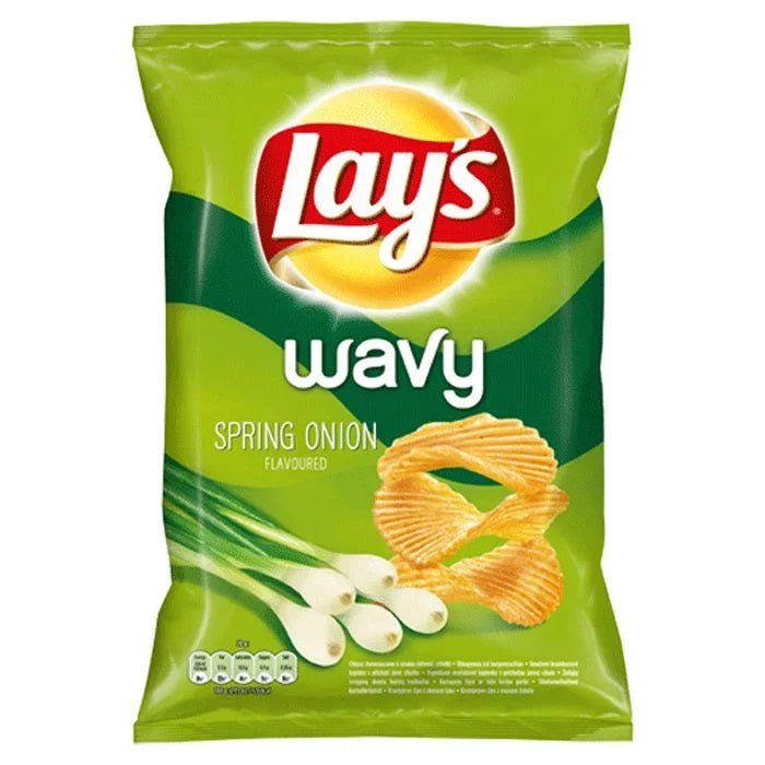 Lay's Max Wavy Crisps Spring Onion (EU) 120g – Candy Cave