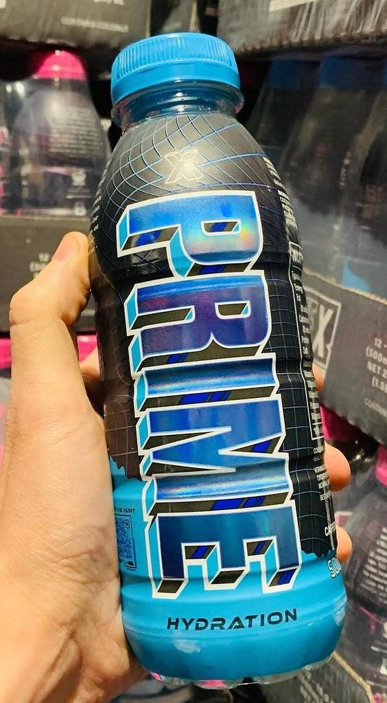 Prime Hydration X Blue Holograph Bottle - Limited Edition (UK) – Candy Cave