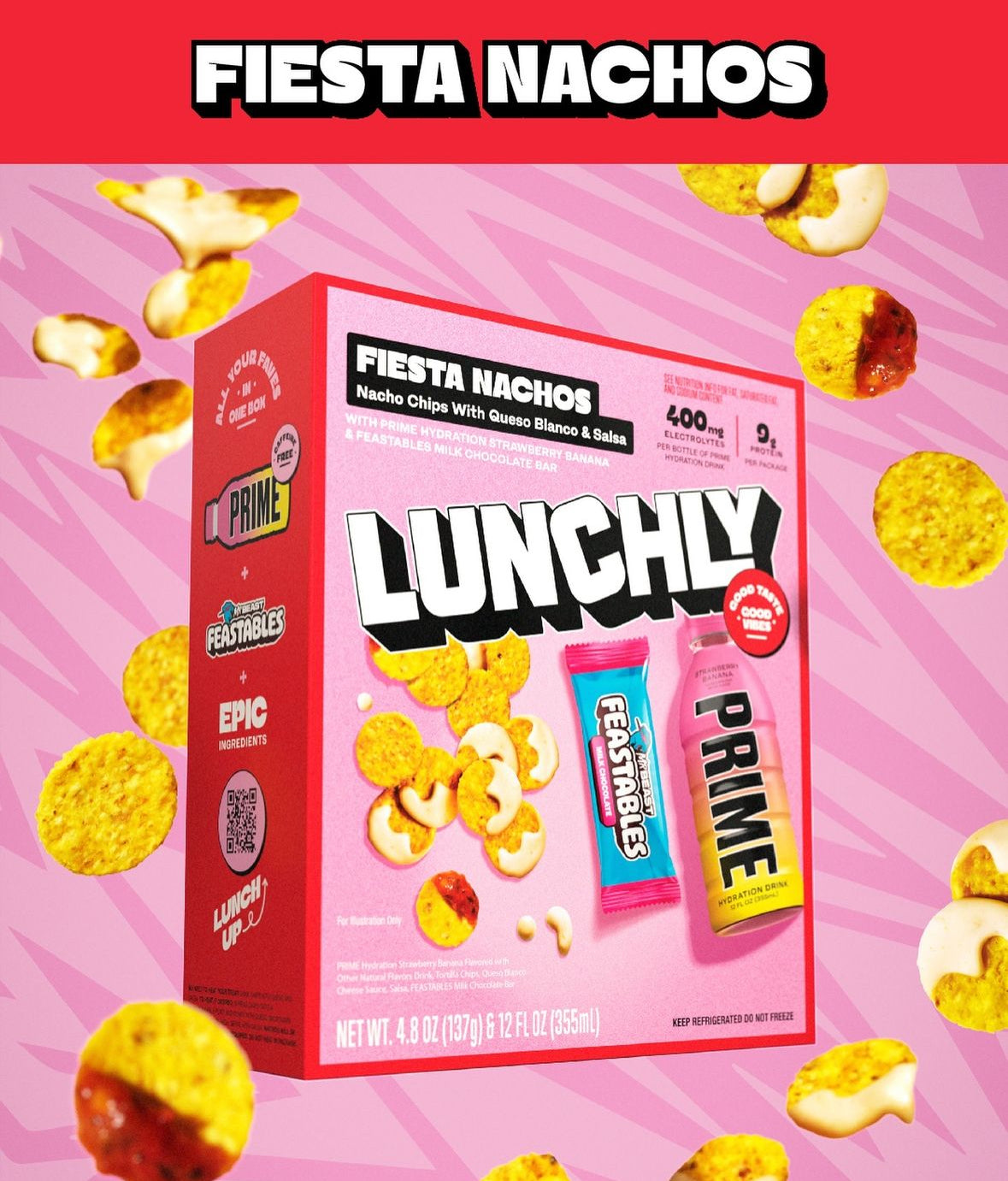 Lunchly Fiesta Nachos – Candy Cave