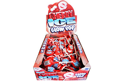 Blow Pop Lollipop Cherry Ice – Candy Cave