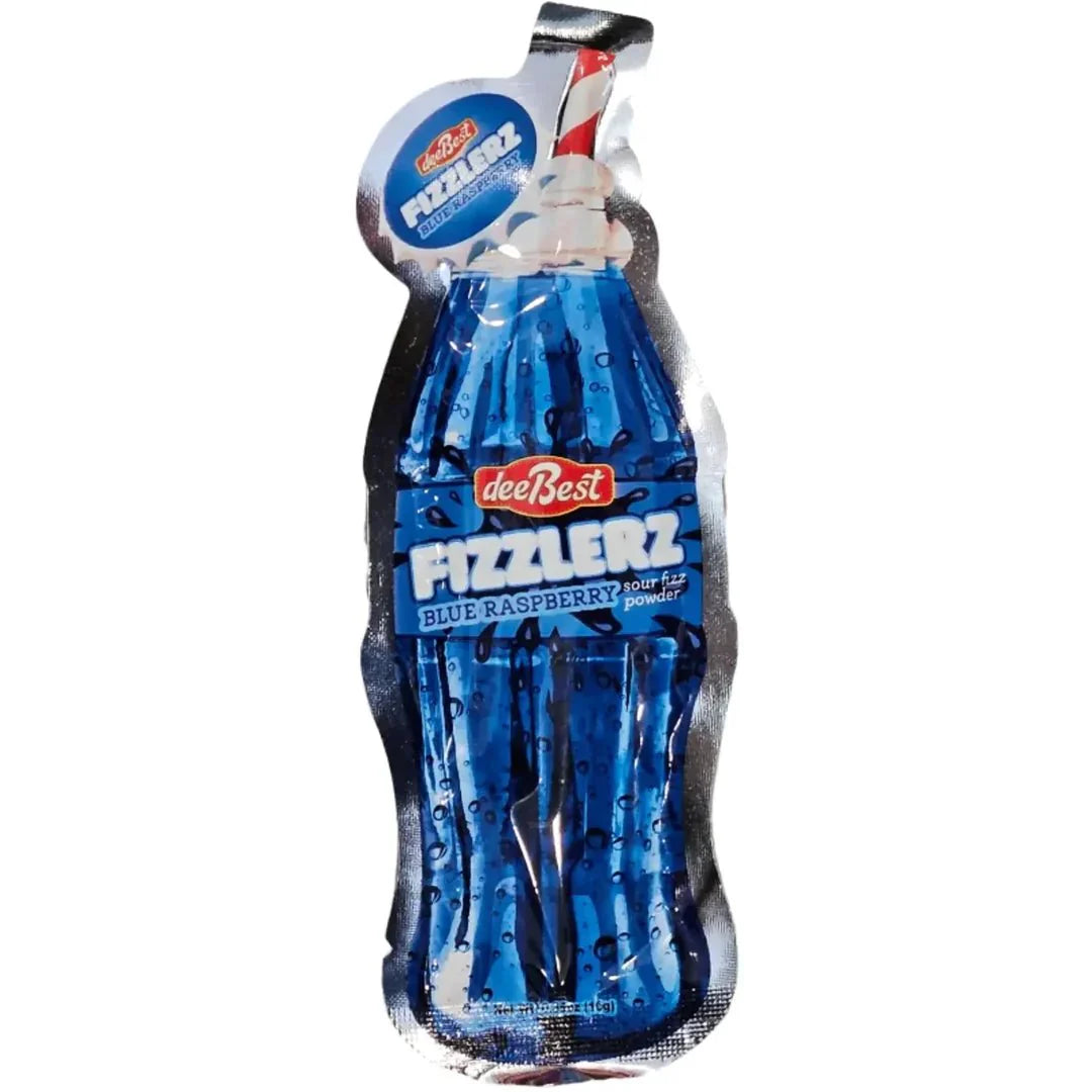 Fizzlers Sour Fizz Powder Blue Raspberry 10g – Candy Cave