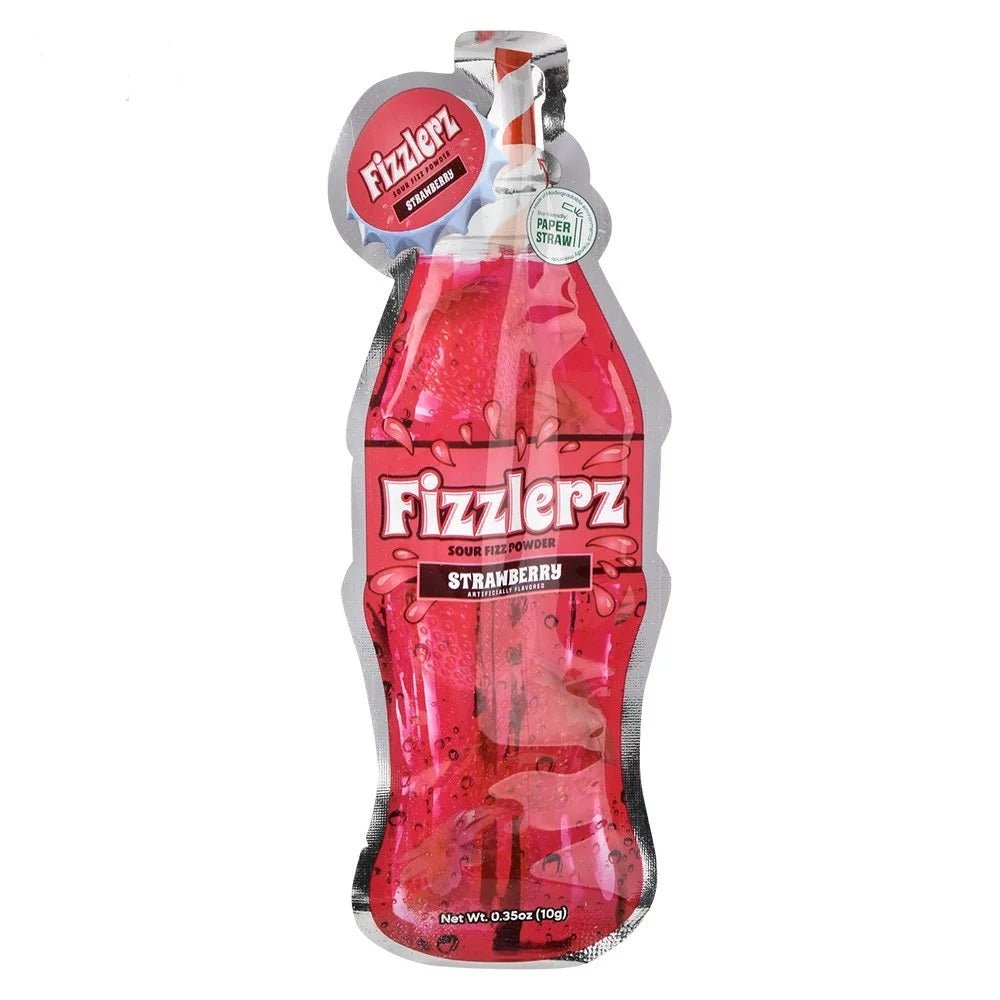 Fizzlers Sour Fizz Powder Strawberry 10g – Candy Cave