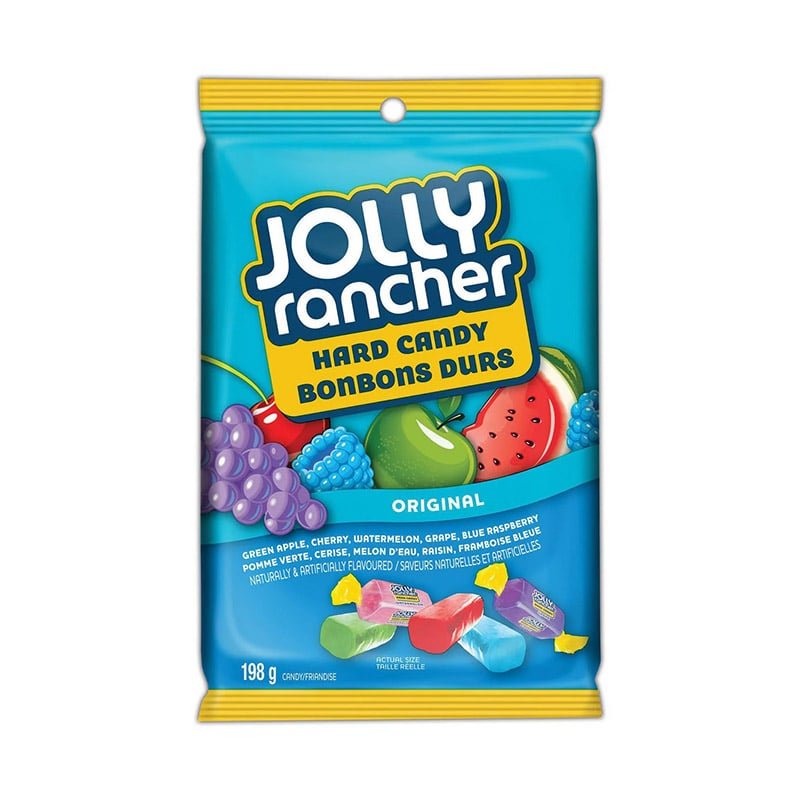 Jolly Rancher Hard Candy – 198g Bag of Bold Fruity Flavours – Candy Cave
