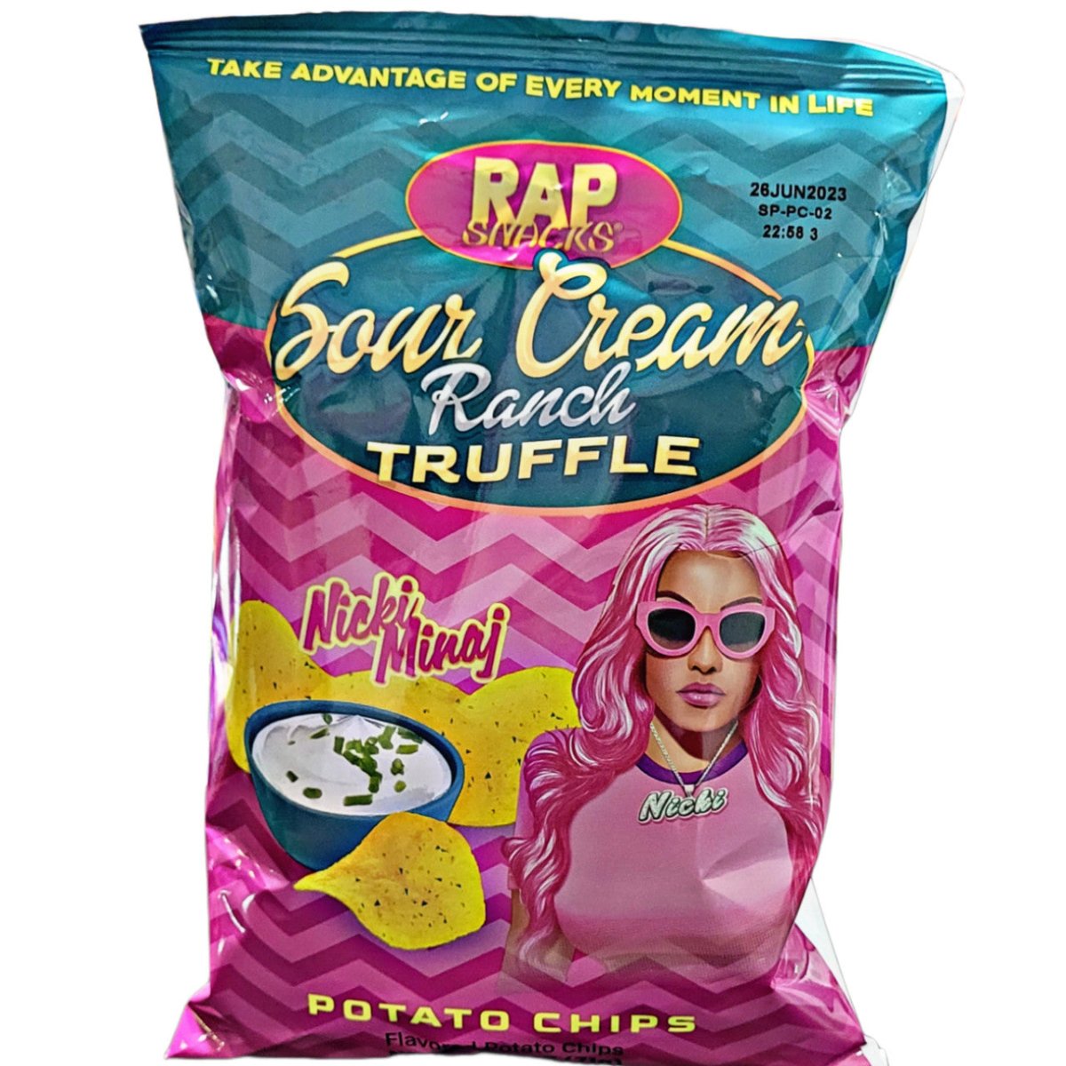 Rap Snacks Sour Cream Truffle Nicki Minaj Potato Chips 71g – Candy Cave