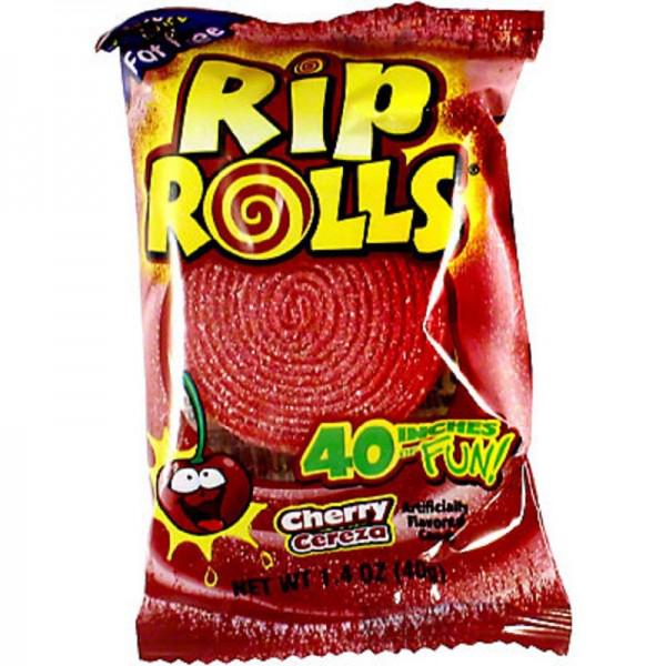 Rip Rolls Cherry 40g – Candy Cave