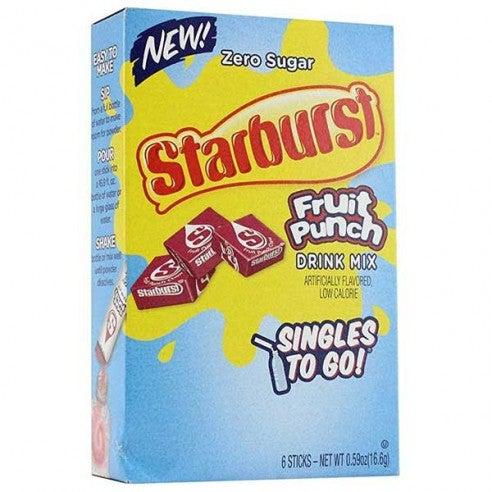 Starburst Singles To Go Blue Raspberry Singles 6 Pack 13.5g – Candy Cave